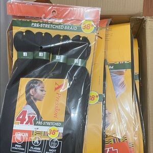 Barid extensions | Accessories | Black Prestretched Braid Hair ...
